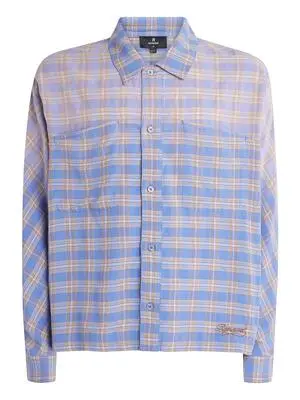 REPRESENT Santa Monica Flannel Shirt - Blue