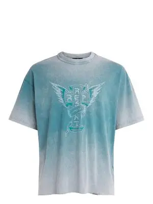 REPRESENT Cotton Westside T-shirt - Blue