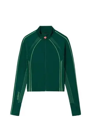 Casablanca Zip-up Performance Jacket - Green