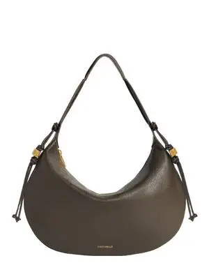 COCCINELLE Zip Hobo Shoulder Bag - Fango