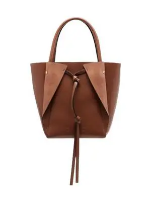 Gabriela Hearst Marija Small Leather Tote Bag - Brown
