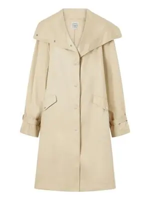 TOTEME Toteme Oversized Trench Coat Beige