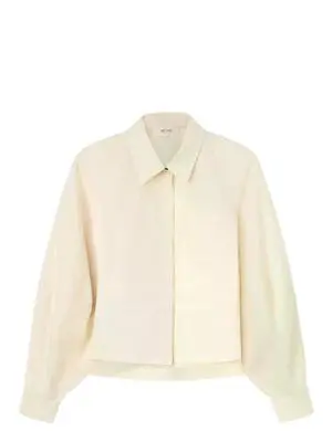 RETORI Martingale Cotton Shirt - Neutrals