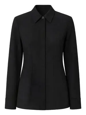 RETORI Retro Buttoned Shirt - Black