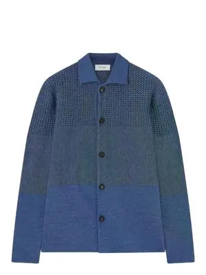 RETORI Retrofí Buttoned Cardigan - Blue