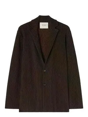 RETORI Knitted Blazer - Red