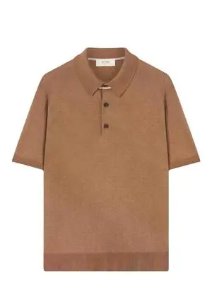 RETORI Ultimate Silk Polo Shirt - Brown