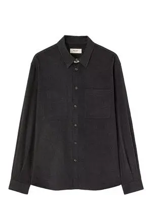 RETORI Patch-pocket Shirt Jacket - Grey