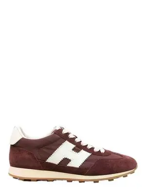 Hogan Hogan Paneled Sneakers With Logo Red
