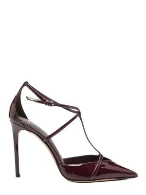 ALEXANDRE BIRMAN Serena Pointed-toe Pumps - Red