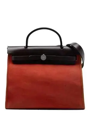 Hermès Hermès 2012 Herbag Zip 31 Satchel Orange