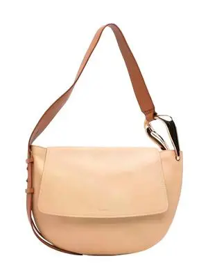 Chloé 2021 Leather Kiss Hobo Bag - Neutrals