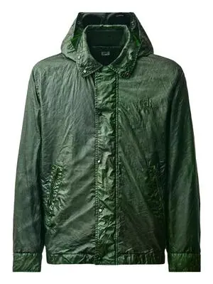 C.P. COMPANY Goggle-detail Embroidered Jacket - Green