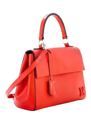 LOUIS VUITTON Epi Leather Cluny Top Handle Bag - Red