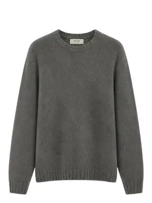 RETORI Cashmere Crew Neck Sweater - Grey