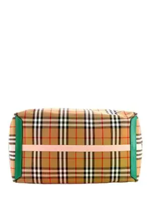 BURBERRY Burberry Reversible Giant Vintage Check Canvas Large Tote Bag