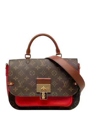 LOUIS VUITTON Monogram Vaugirard Satchel - Brown