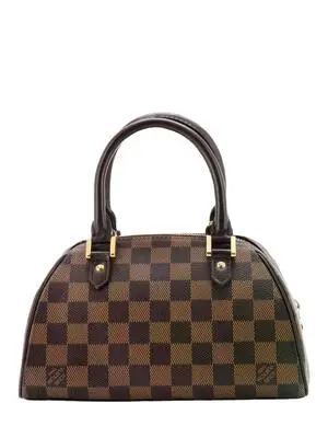 LOUIS VUITTON Ribera Mini Satchel Handbag - Brown