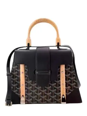 Goyard Saigon Top Handle Bag - Black