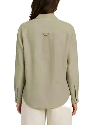 RETORI Retrohi Relaxed-fit Linen Shirt With Peach-touch Finish - Neutrals