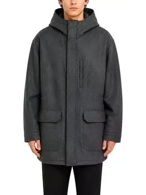 RETORI Retroh Padded Hooded Parka - Grey