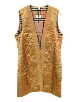 Burberry Nova Check Quilted Gilet - Neutrals