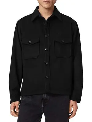 ALLSAINTS Palermo Pocket Shirt - Orca Black