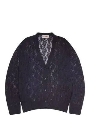 LA GRANNI Aranita V-neck Cardigan - Black