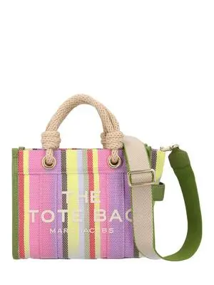 Marc Jacobs Mini Striped Tote Handbag Multicolour