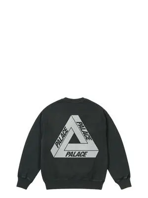 PALACE Pigment Tri Crew - Black