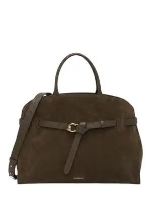 COCCINELLE Top Handle Shoulder Bag - Black