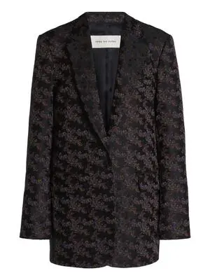DRIES VAN NOTEN Dries Van Noten Blanchet Cotton-Wool Blazer