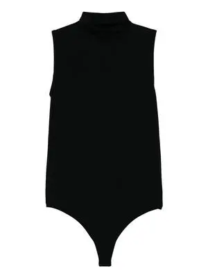 Wolford Sleeveless High Neck Bodysuit - Black