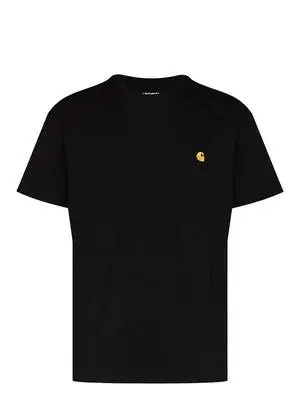 Carhartt Work In Progress Chase Embroidered Logo T-shirt - Black