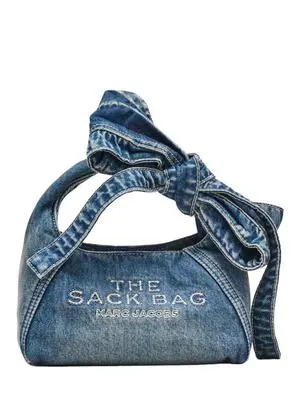 Marc Jacobs The Mini Sack Denim Handbag - Navy