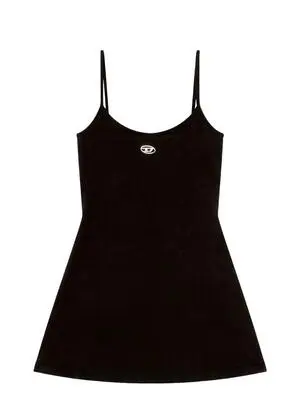 DIESEL® Organic Cotton Mini Dress - Black