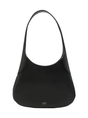 Khaite Joan Small Leather Hobo Bag - Black