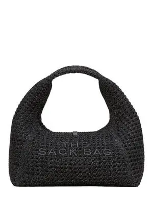 Marc Jacobs Mini Sack Crochet Handbag - Black