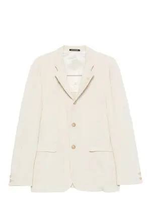 Emporio Armani Single Breasted Jacket - Beige