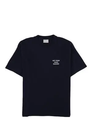 Drole De Monsieur Cotton T-shirt - Blue