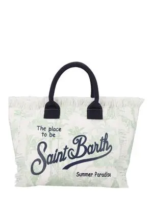 MC2 SAINT BARTH Medium Canvas Tote Bag - Multicolour