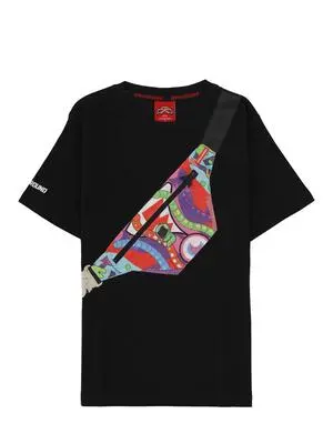 SPRAYGROUND Graphic Crossbody T-shirt - Multicolour