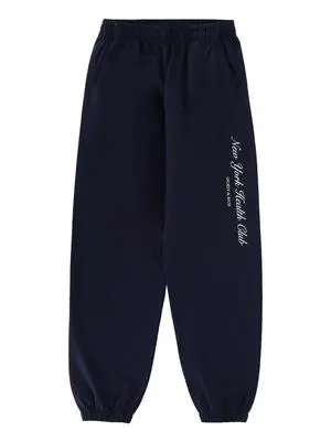 SPORTY&RICH Logo Sweatpants - Blue
