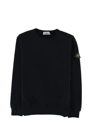 Stone Island Logo Patch Crewneck Sweatshirt - Multicolour