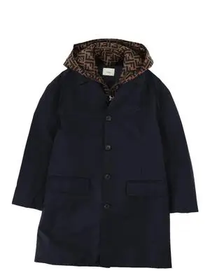 Fendi Double Front Trench Coat - Blue