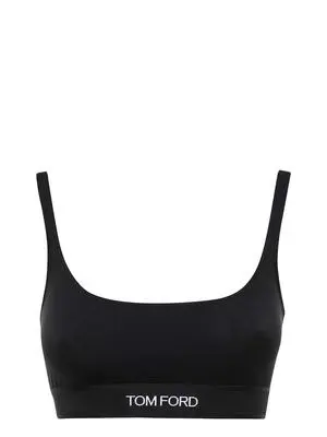 TOM FORD Bralette Modale Firmata - Black