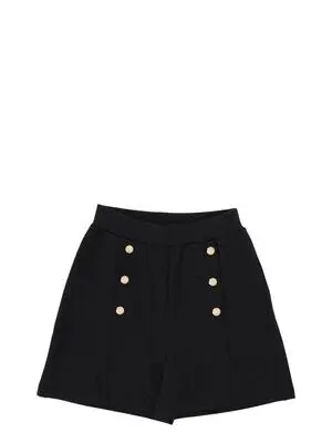 Balmain Button Detail Sweatpants - Black