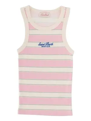 MC2 SAINT BARTH Ada" Logo Tank Top - Multicolour