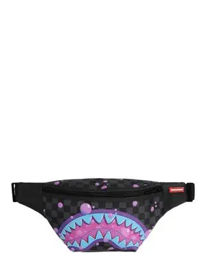 SPRAYGROUND Purple Slime Takeover Savvy Crossbody - Multicolour