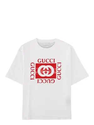 GUCCI Gucci Cotton T-Shirt With Logo Detail